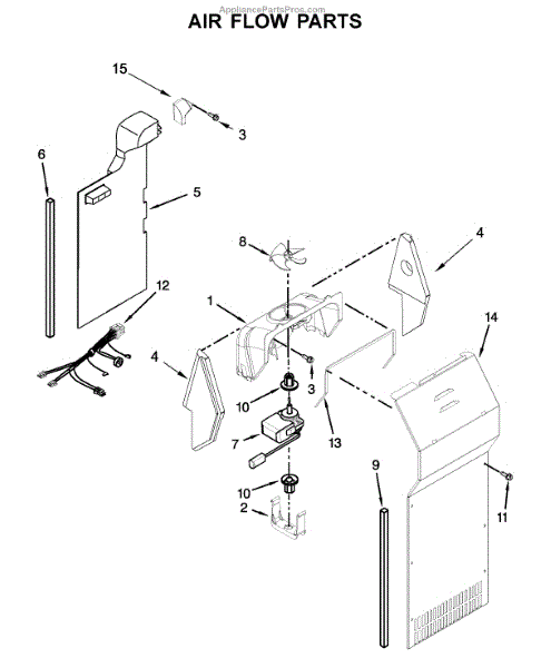 Whirlpool W11545823 Wire Harness (AP7017827) - AppliancePartsPros.com