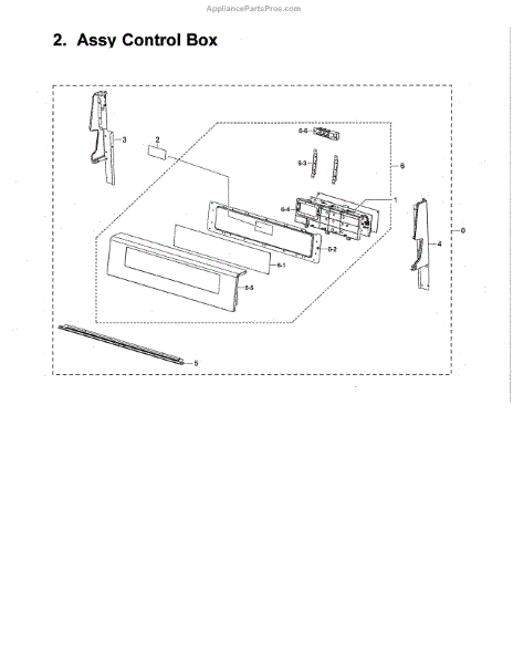 DG94-01022Q Range Control Assembly | Genuine Samsung OEM In Stock