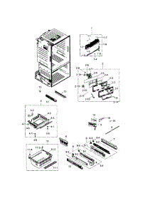 RF263BEAESR/AA-01 Samsung Refrigerator Parts & Free Repair Help ...
