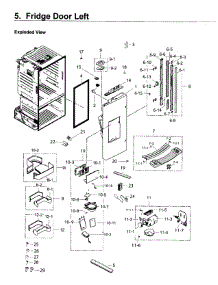 RF263BEAESR/AA-03 Samsung Refrigerator Parts & Free Repair Help ...
