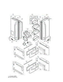 LMX25981ST/00 LG Refrigerator Parts & Free Repair Help - AppliancePartsPros