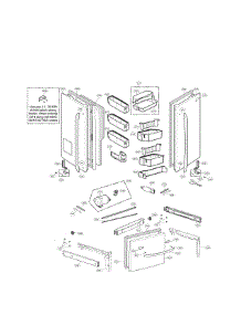 LFX31925ST/04 LG Refrigerator Parts & Free Repair Help - AppliancePartsPros