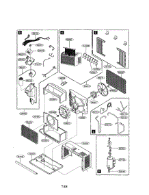Lg LW5016/00 Room Air Conditioner Parts | Diagrams & OEM Fast Ship