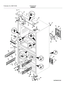 FG4H2272UF Frigidaire Refrigerator Parts & Free Repair Help ...