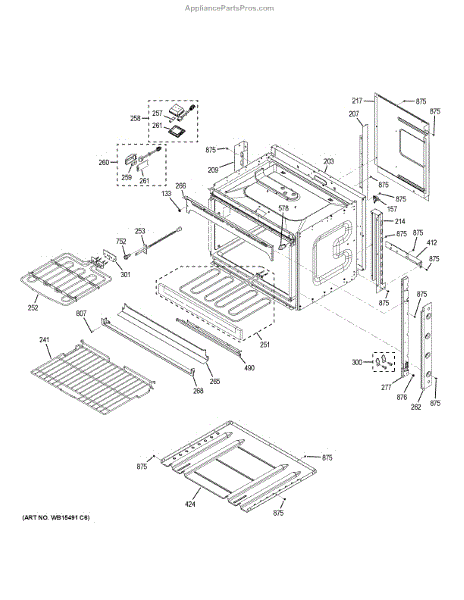 GE WB44X21668 Hidden Bake Element Kit (AP5953772) - AppliancePartsPros.com