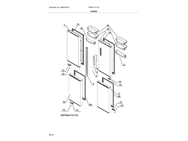 5304513739 Display Panel | Genuine Frigidaire OEM In Stock