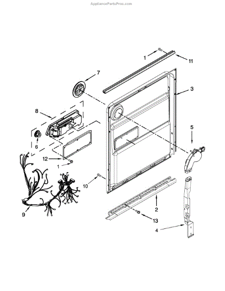 W10620803 Wire Harness | Genuine Whirlpool OEM In Stock