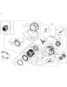 WF42H5200AP/A2-01 Samsung Washer Parts & Free Repair Help ...