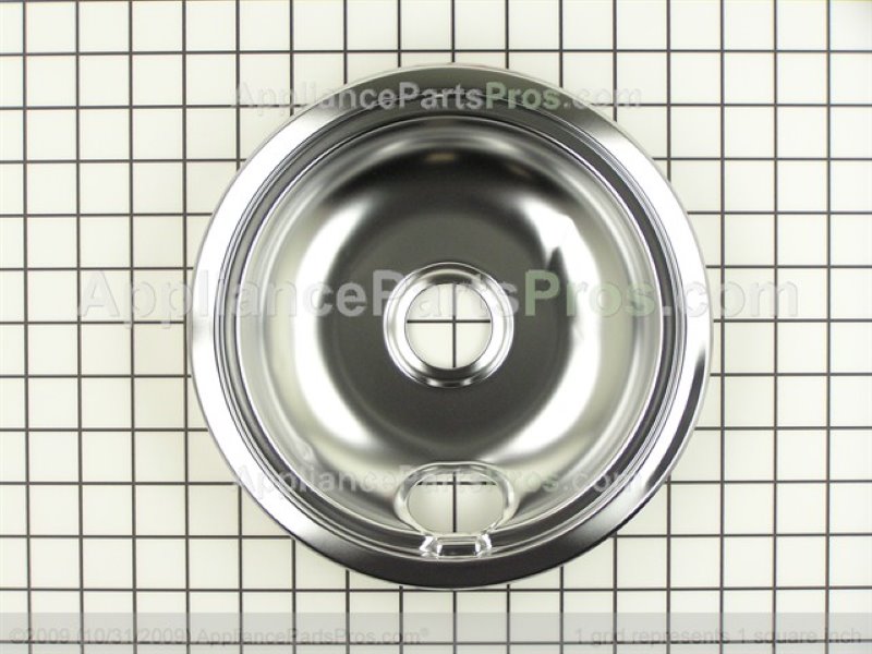 Frigidaire 316048413 Large Chrome Drip Pan (AP2124664 ...