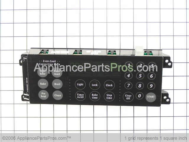 Frigidaire 318183622 Clock/timer, Electronic , Black ...