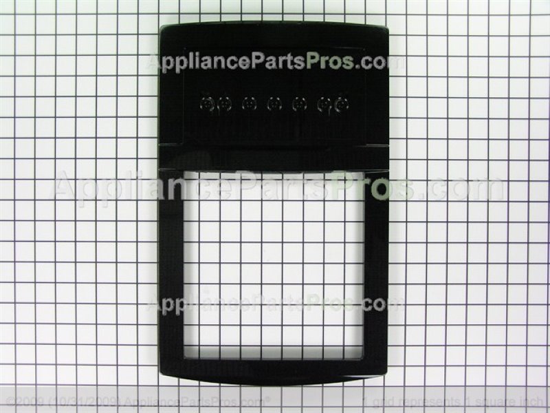 241946813 Dispenser Module Cover (Black) | Genuine Frigidaire OEM In Stock