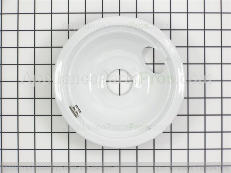 5303935081 Drip Pan (Light Grey) - 6 Inch | Genuine Frigidaire OEM In Stock