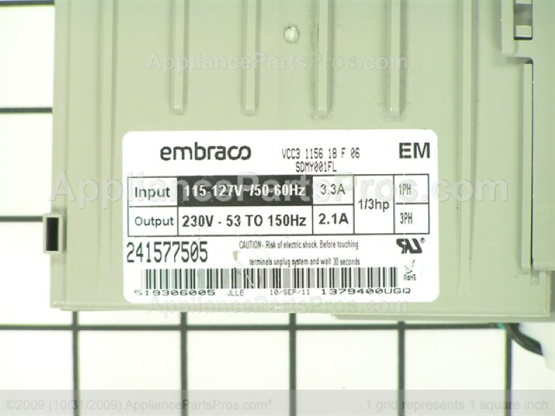 241577505 Invertor Board | Genuine Frigidaire OEM In Stock