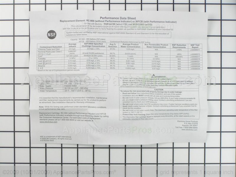 WFCB Frigidaire Puresource Plus Wfcb Refrigerator Water Filter ...