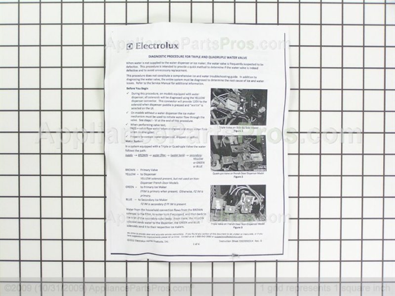 242252702 Refrigerator Water Valve | Genuine Frigidaire OEM In Stock