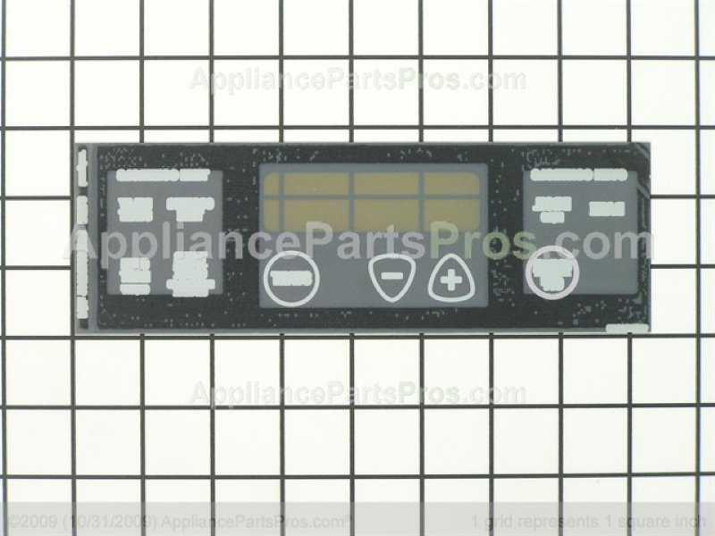 WB27T10589 Faceplate (Control Panel) | Genuine Ge OEM In Stock