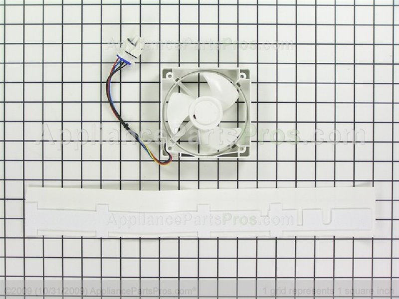 WR60X10352 Freezer Evaporator Fan Motor And Felt Seal | Genuine Ge OEM ...