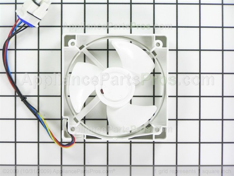 WR60X10352 Freezer Evaporator Fan Motor And Felt Seal | Genuine Ge OEM ...