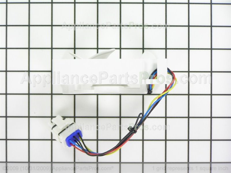 WR60X10352 Freezer Evaporator Fan Motor And Felt Seal | Genuine Ge OEM ...