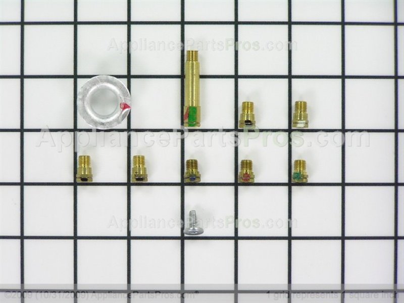 WB28K10799 Lp Conversion Kit (Range/Oven Orifice Kit) | Genuine Ge OEM ...