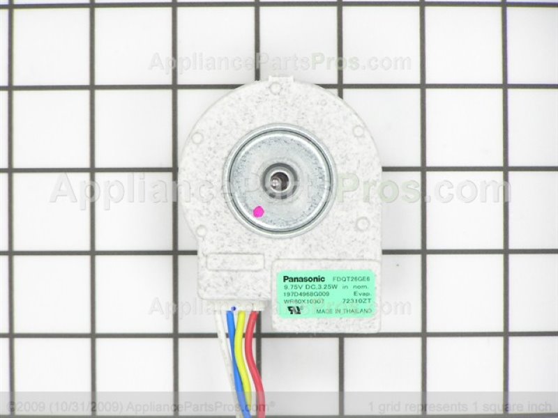 WR60X10307 Evaporator Fan Motor Assembly | Genuine Ge OEM In Stock