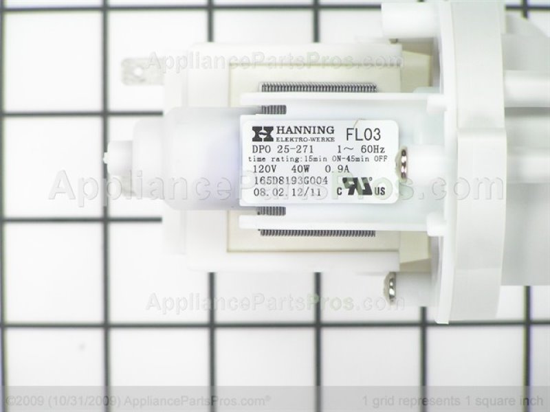 WD26X10048 Drain Pump Assembly | Genuine GE OEM In Stock