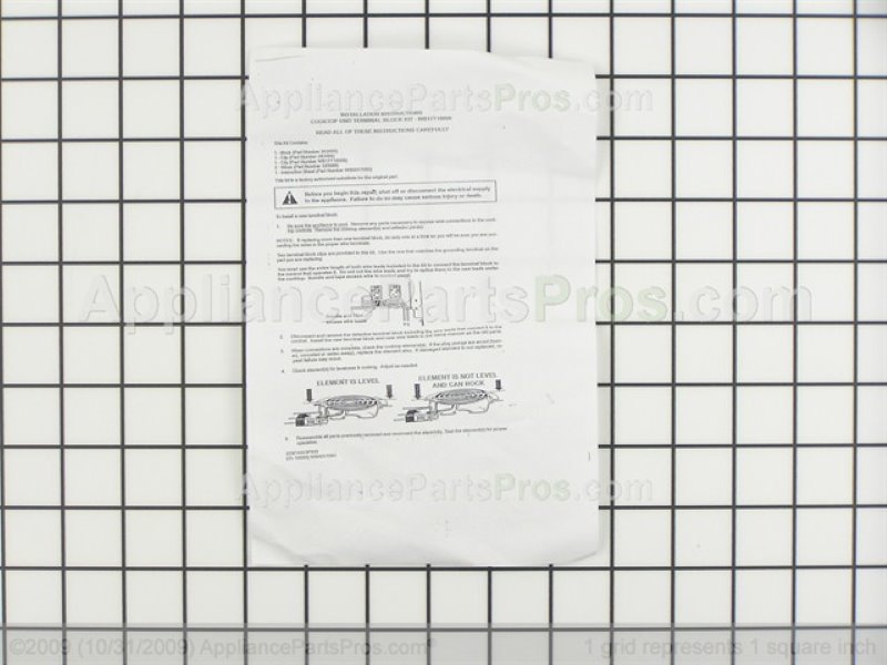 WB17T10006 Surface Burner Terminal Block Kit | Genuine Ge OEM In Stock