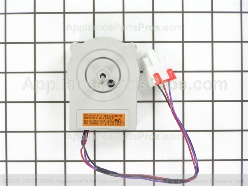 4681JB1027N Fan Motor (Dc) | Genuine Lg OEM In Stock