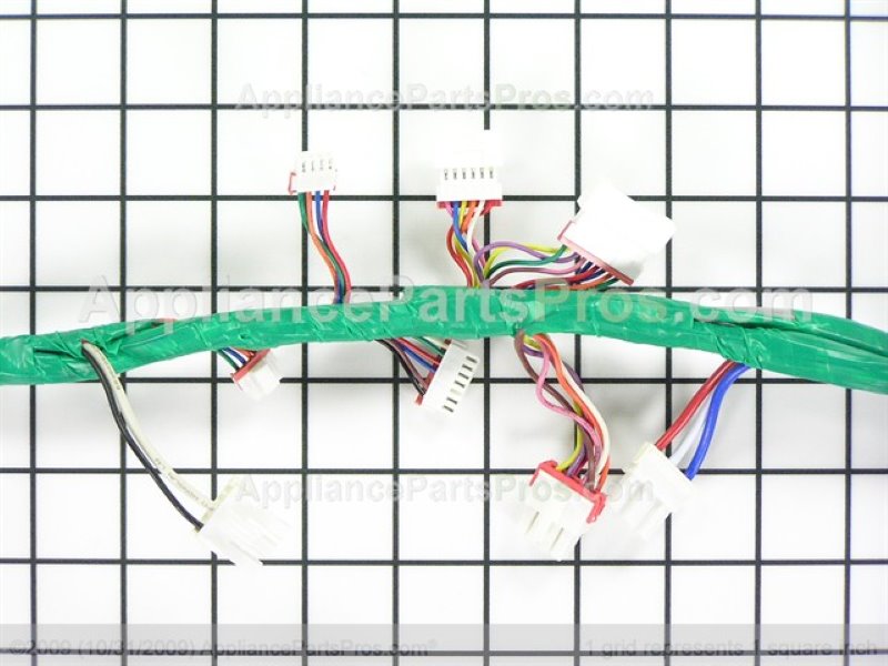 DC93-00356B Washer Motor Wire Harness Assembly | Genuine Samsung OEM In ...