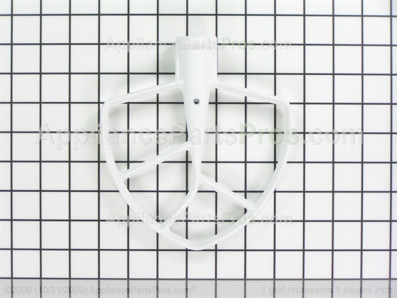 WPW10672616 Kn256cbt 5 & 6 Quart Kitchenaid Coated Flat Beater ...