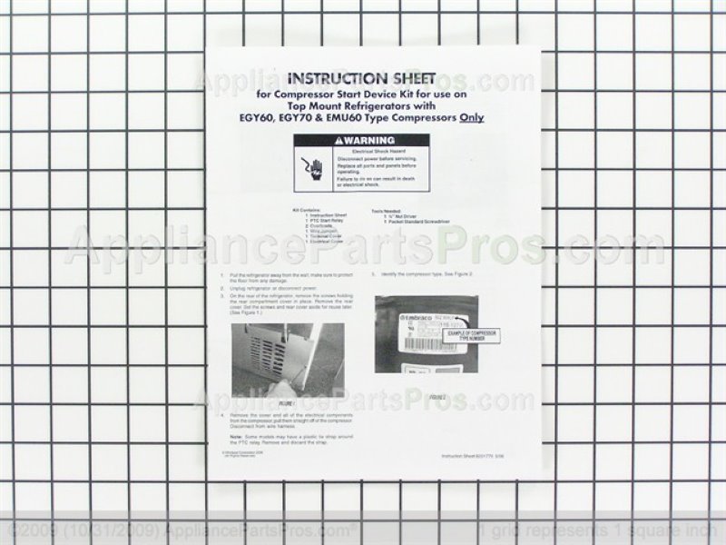 8201769 Compressor Start Device Kit | Genuine Whirlpool OEM In Stock