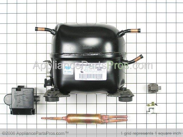Whirlpool W10170276 Compressor (AP4319042) - AppliancePartsPros.com
