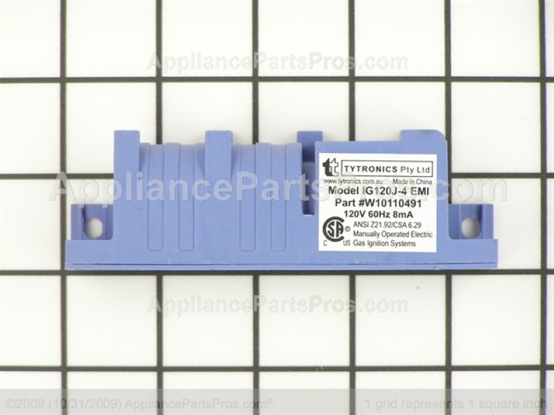 WPW10110491 Spark Module | Genuine Whirlpool OEM In Stock
