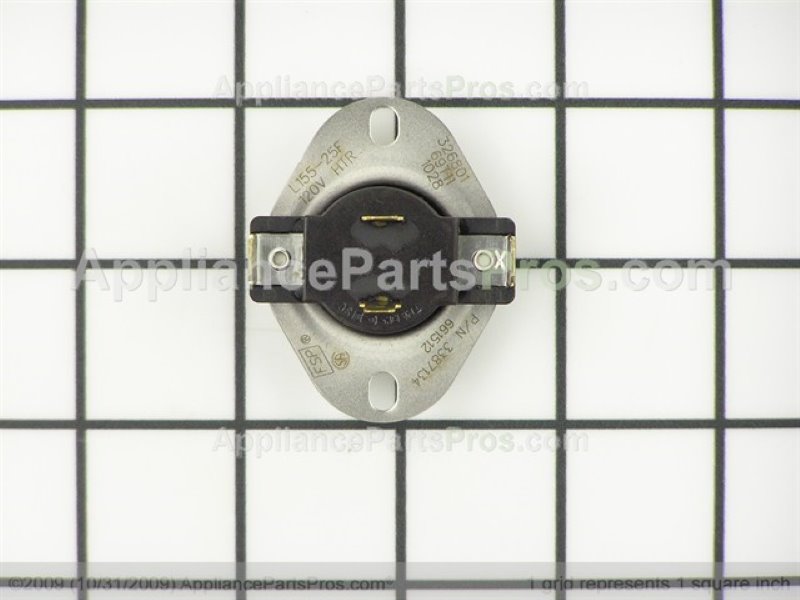 Whirlpool WP3387134 Dryer Cycling Thermostat (AP6008270 ...