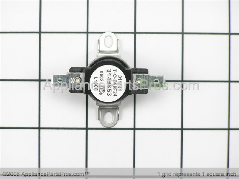 Whirlpool 3149653 Thermostat, Oven Lwr (AP2928571) - AppliancePartsPros.com