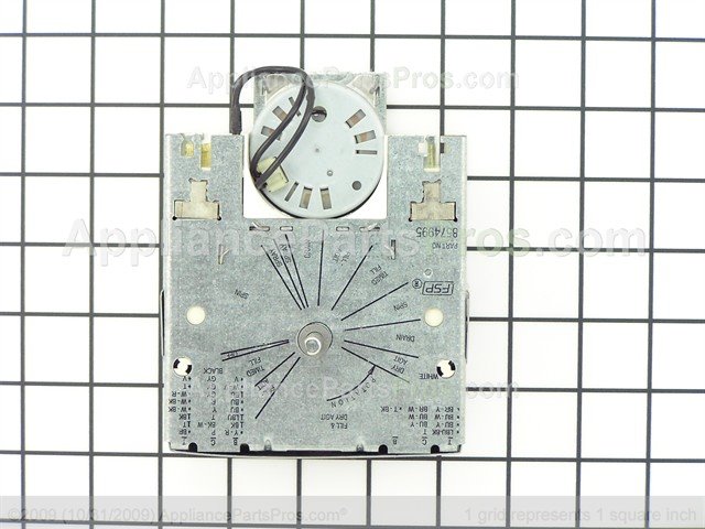 WP8574995 Timer (Electromechanical), 1-Piece | Genuine Whirlpool OEM In ...